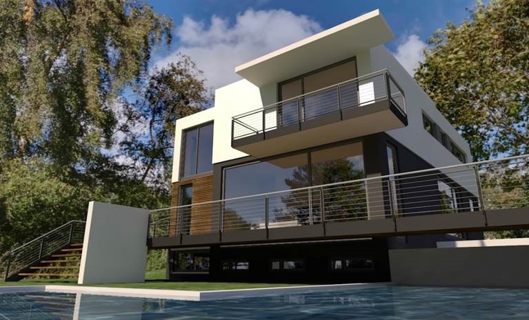 Allplan 2015-1: Rendu CINEMA 4D en illumination globale