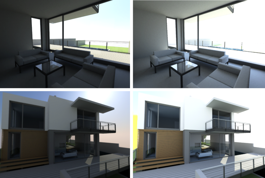 “View type” palette (for RT_Render rendering method)